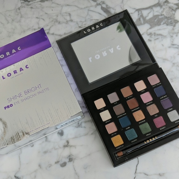 LORAC | Makeup | Lorac Shine Bright Pro Eyeshadow Palette | Poshmark